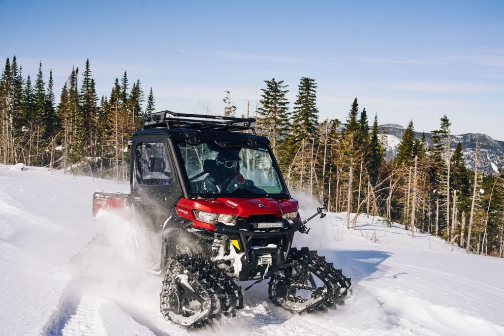 Apache Backcountry Tracks from BRP Review - ATV Trail Rider Magazine