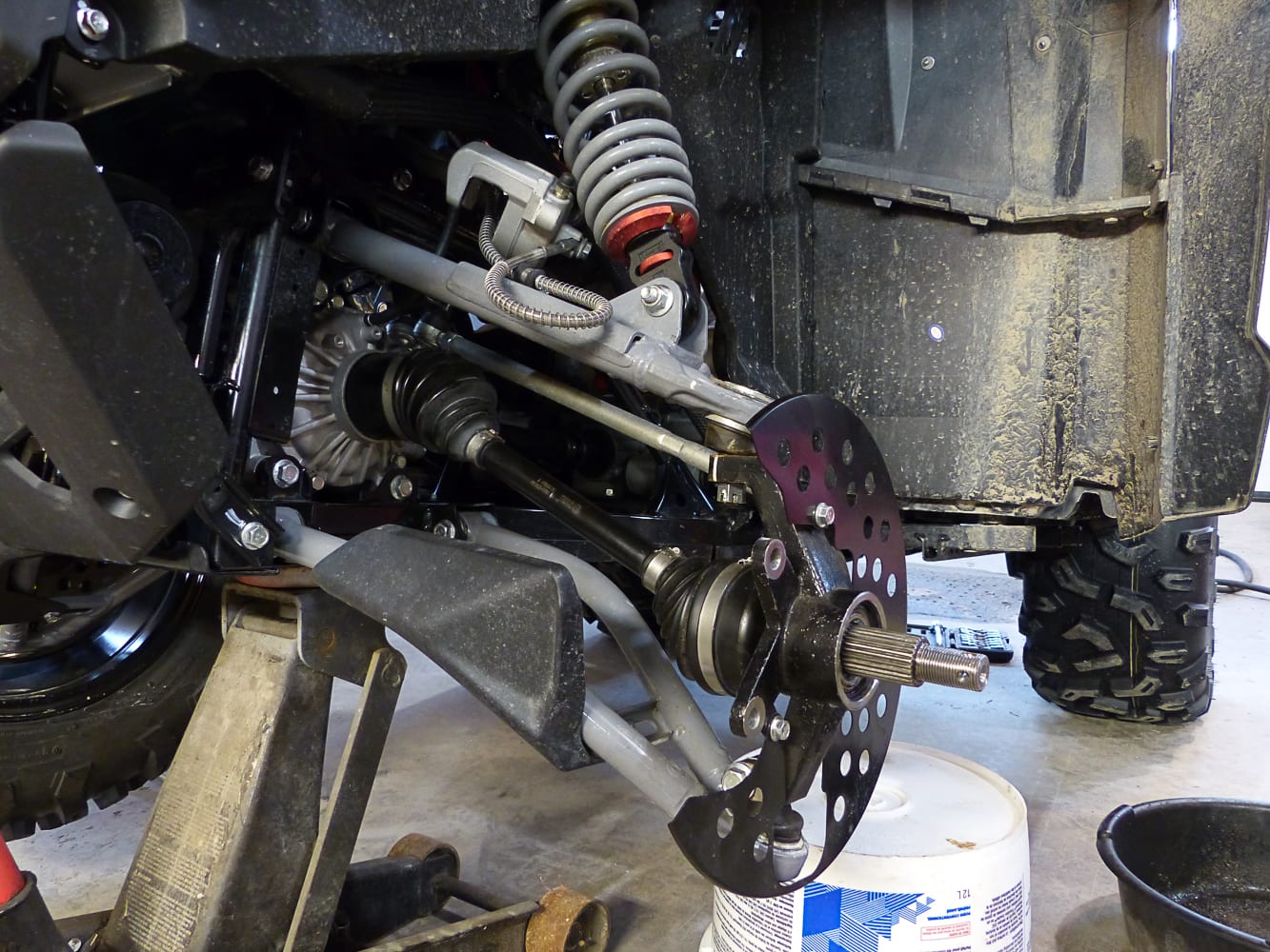 Replacement Of A CV Boot ATV Trail Rider Magazine Replacement Of A CV Boot ATV Trail Rider Magazine