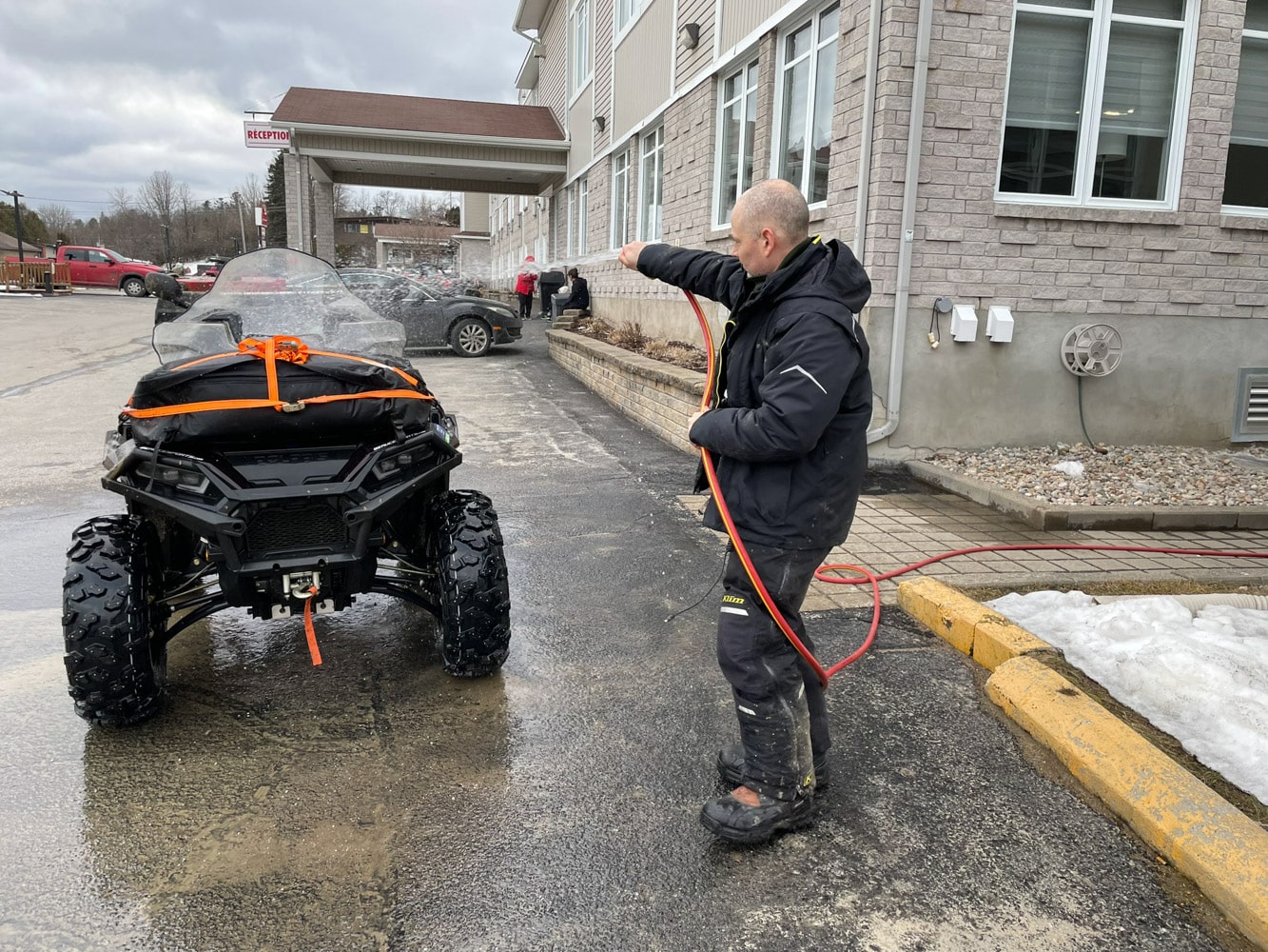 Winter ATV riding in the Upper Laurentians - ATV Trail Rider Magazine